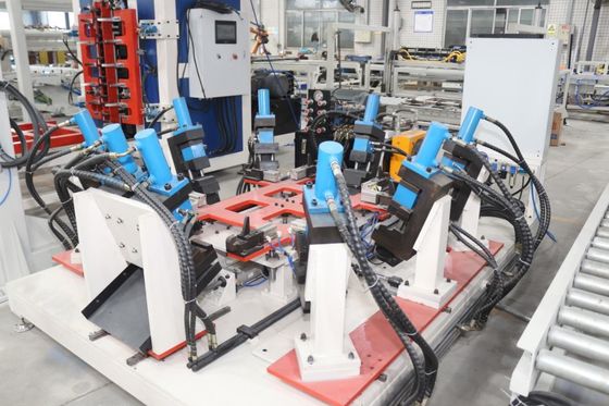 โรงงาน Hwashi เครือข่าย IBC,สายการผลิต IBC Cage Frame, lBC Cage Frame ...